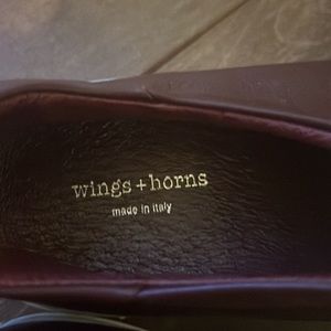 Wings + Horns | Shoes | Beautiful Maroon Leather Great Quality Lightly ...